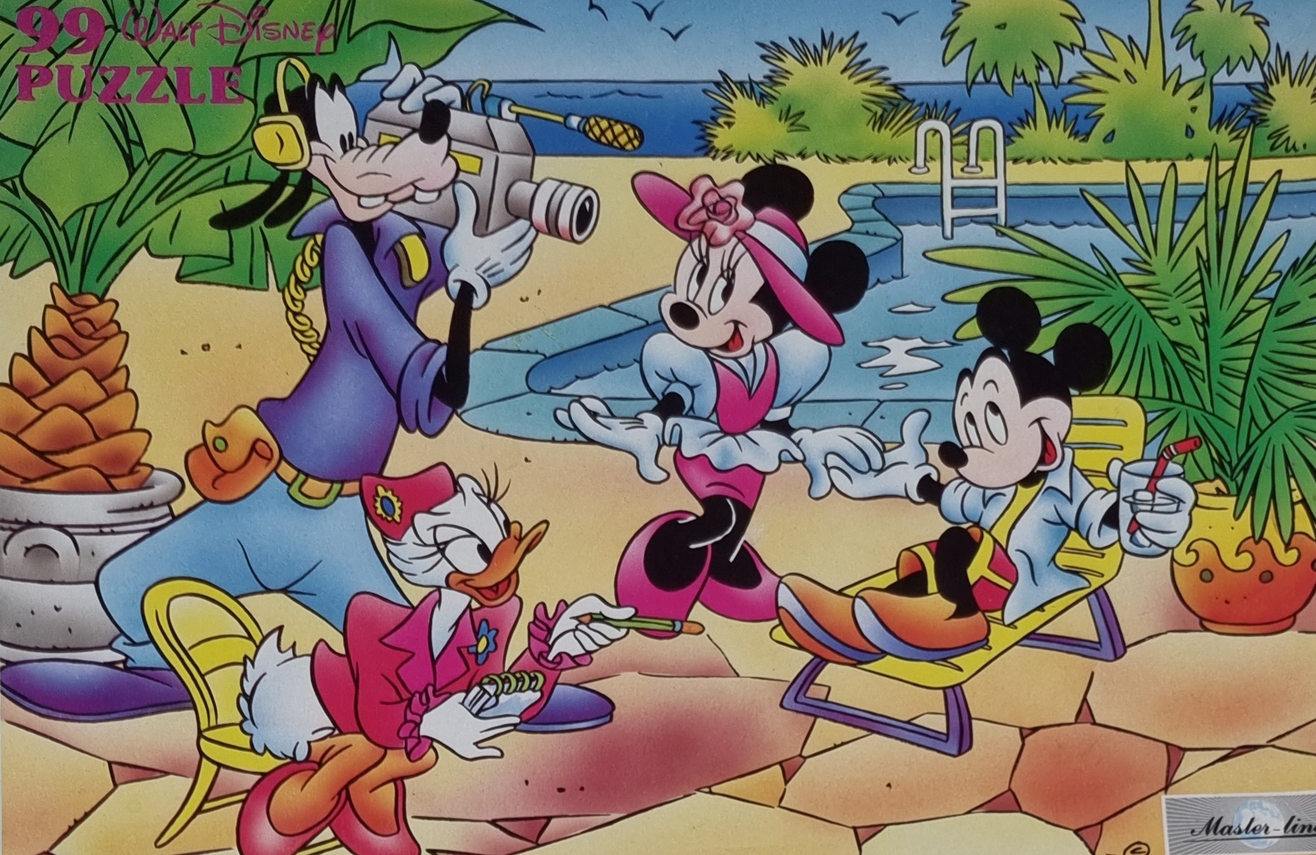 Master-line Walt Disney Puzzle 99 Teile | 00022221grün